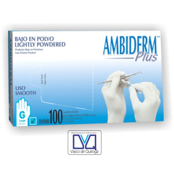 Guantes Ambiderm Plus - Depósito Dental VQ