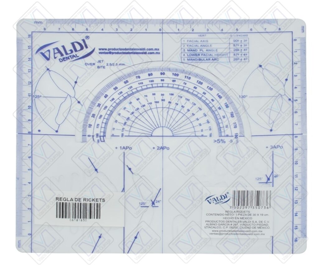 Regla De Rickets - Depósito Dental VQ